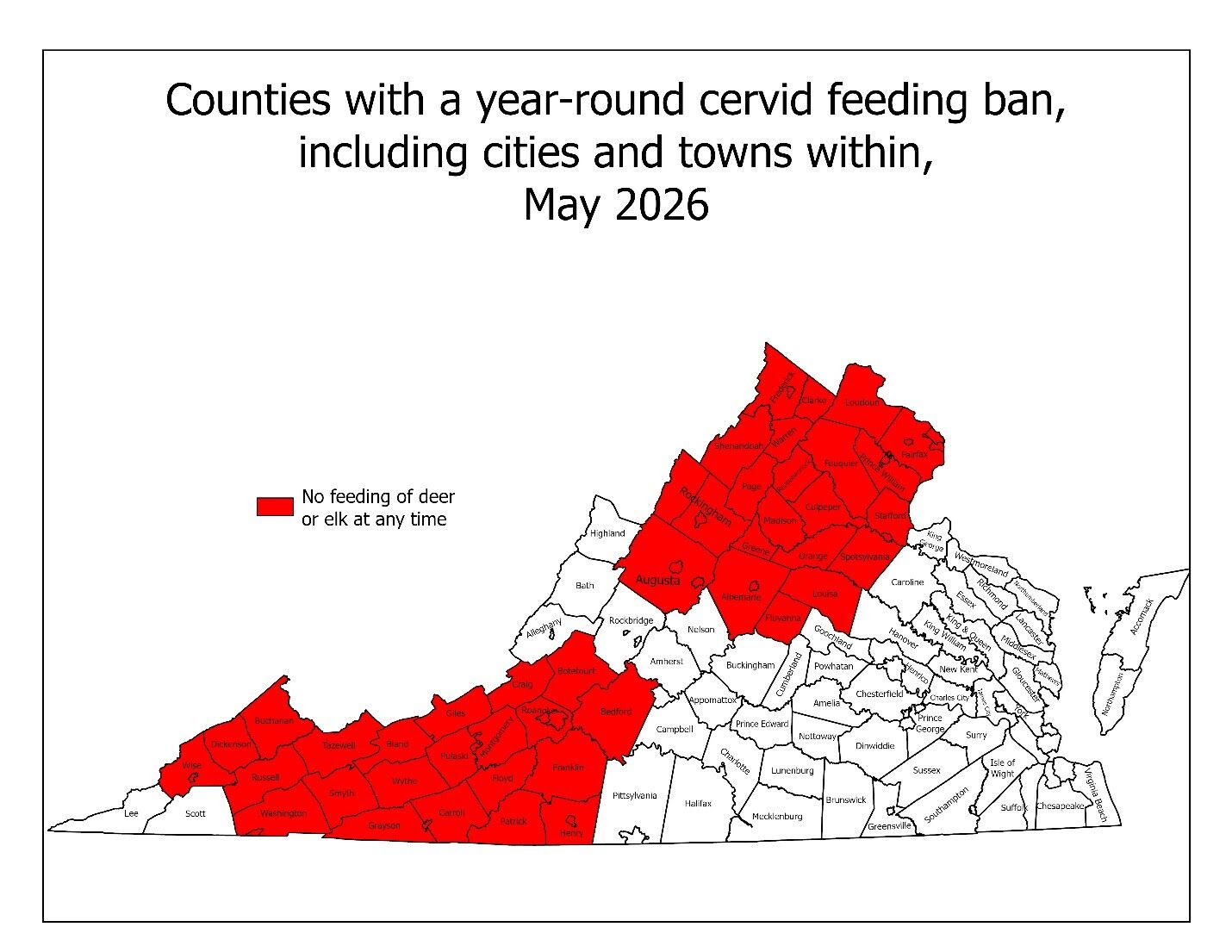 DWR Reports 2025-2026 Chronic Wasting Disease Surveillance Results ...
